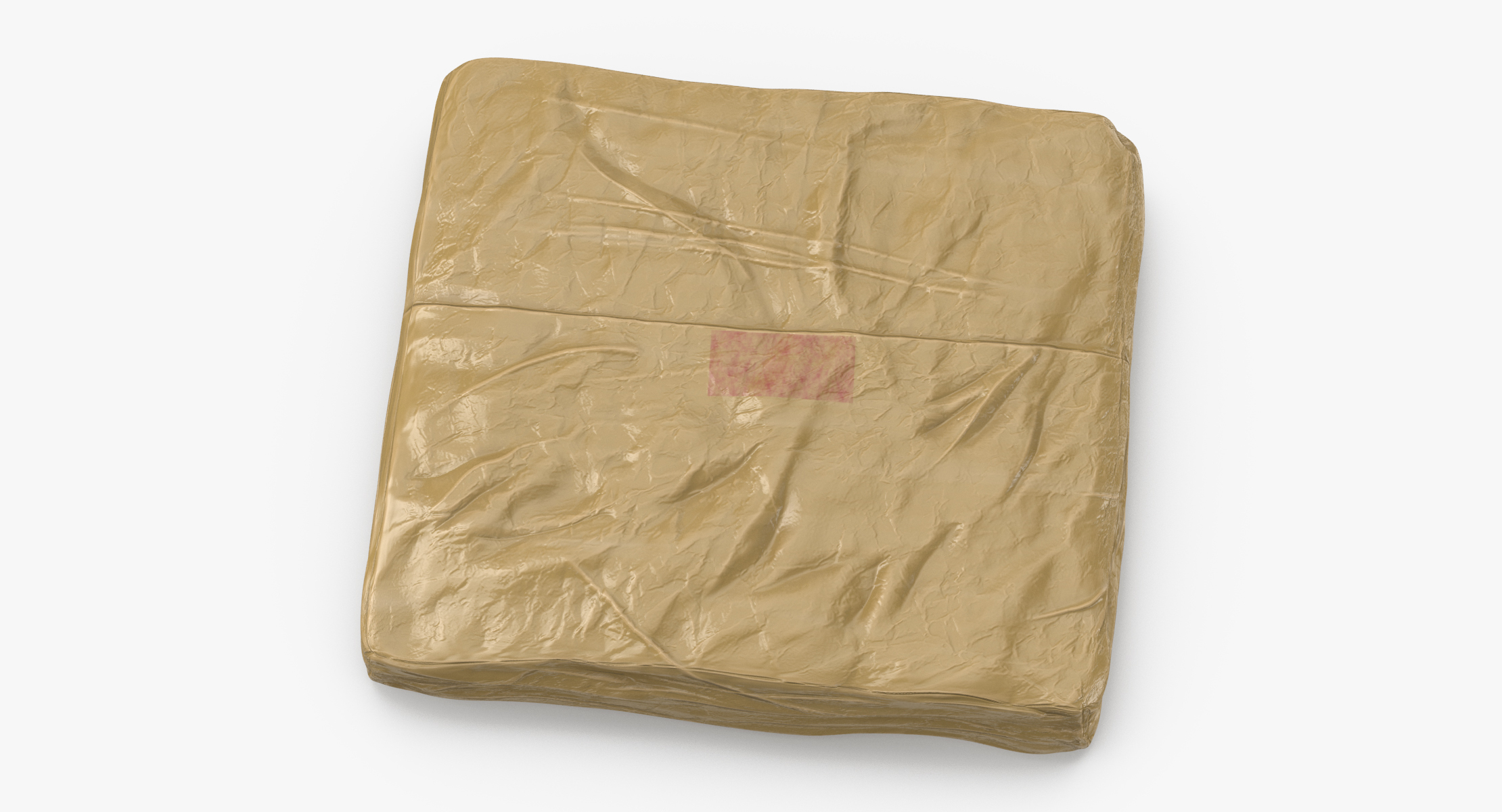 Large wrapped drug brick model - TurboSquid 1149811