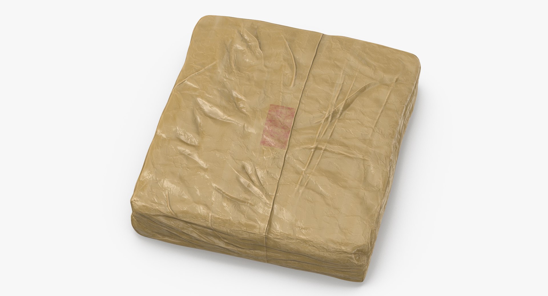Large Wrapped Drug Brick Model - TurboSquid 1149811