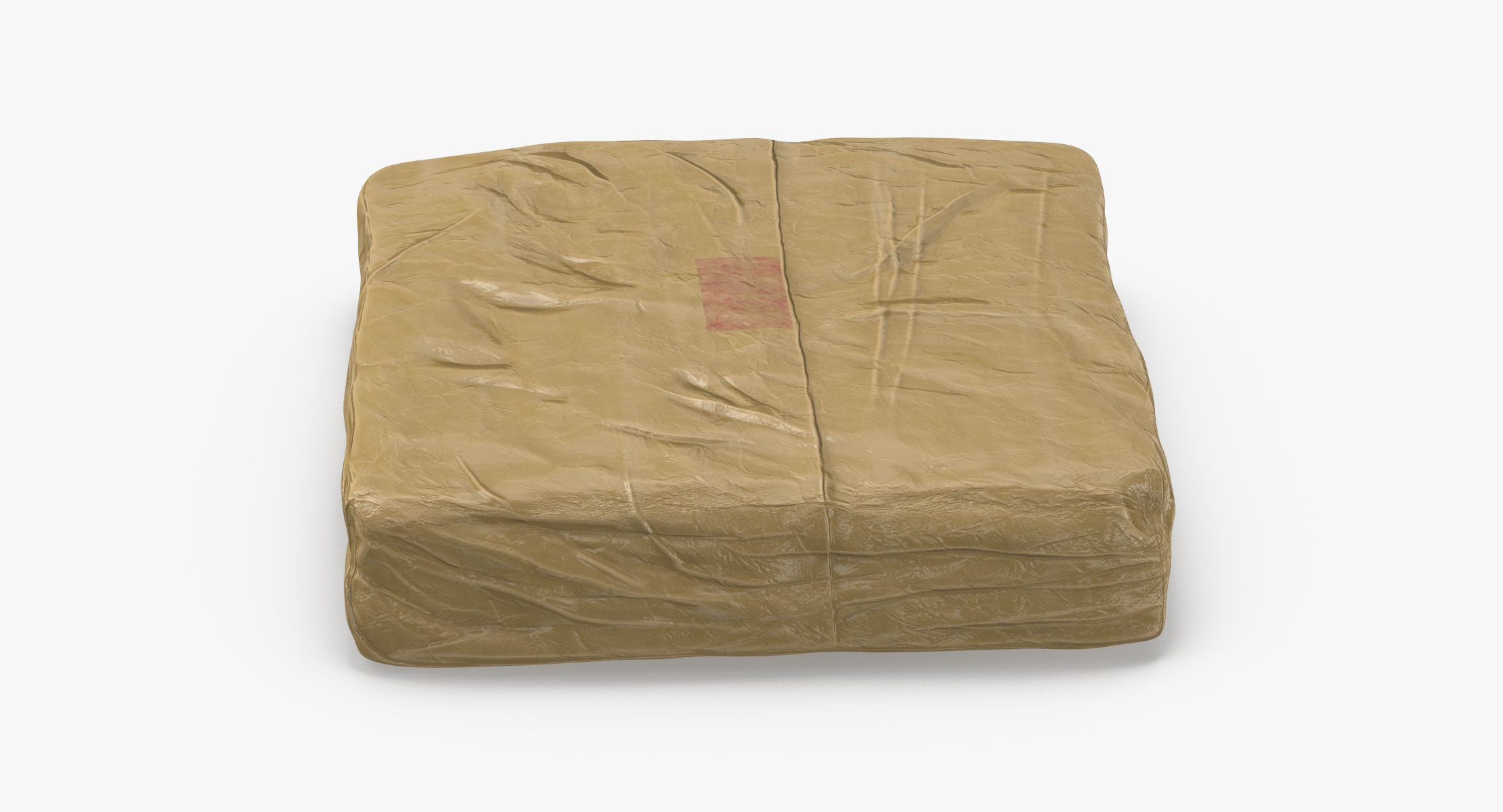Large wrapped drug brick model - TurboSquid 1149811
