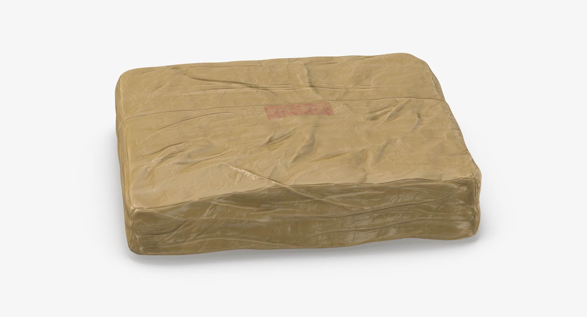 Large wrapped drug brick model - TurboSquid 1149811