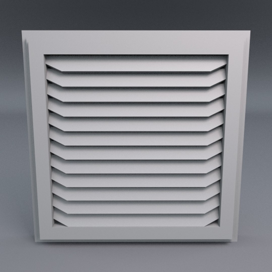 3d Square Vent
