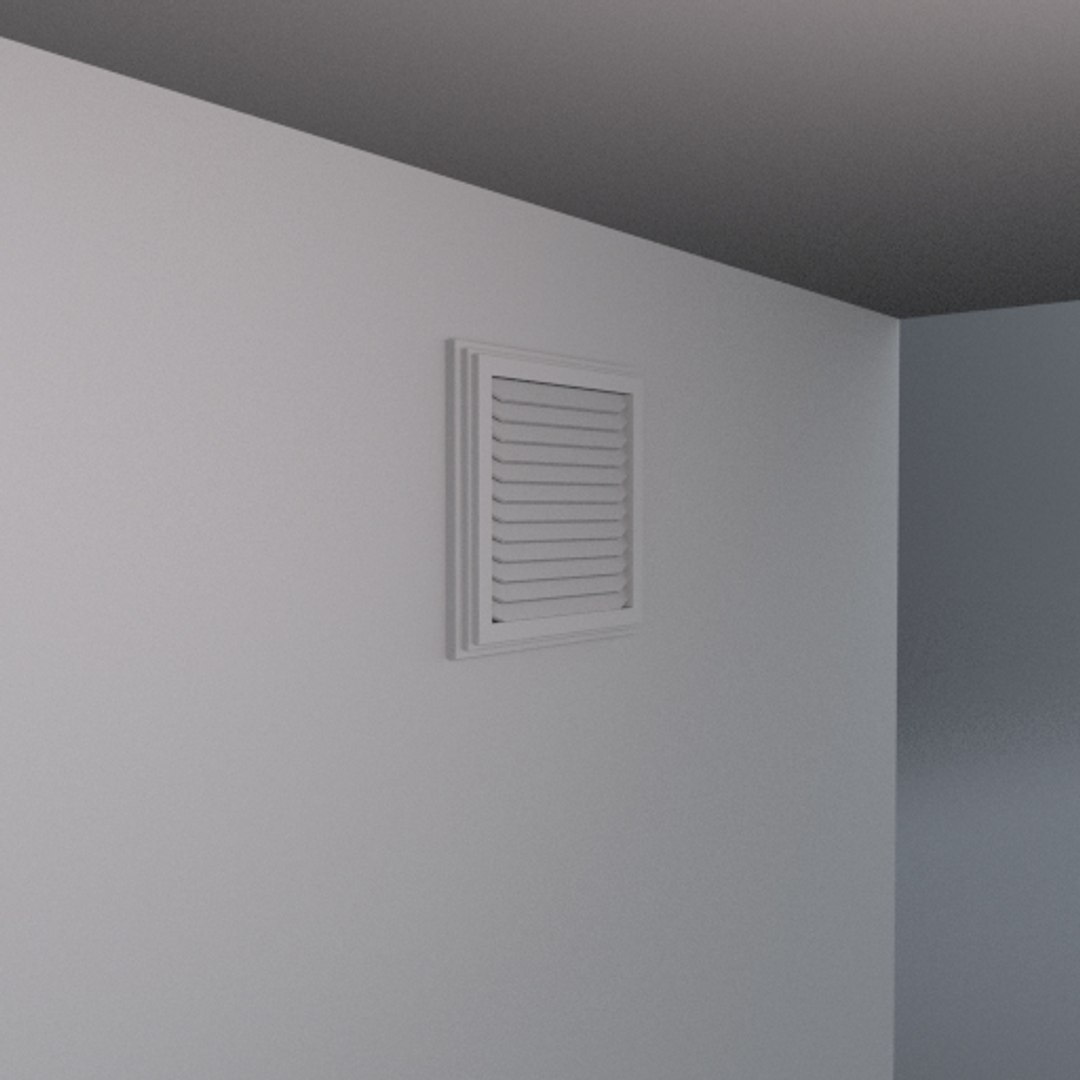 3d Square Vent