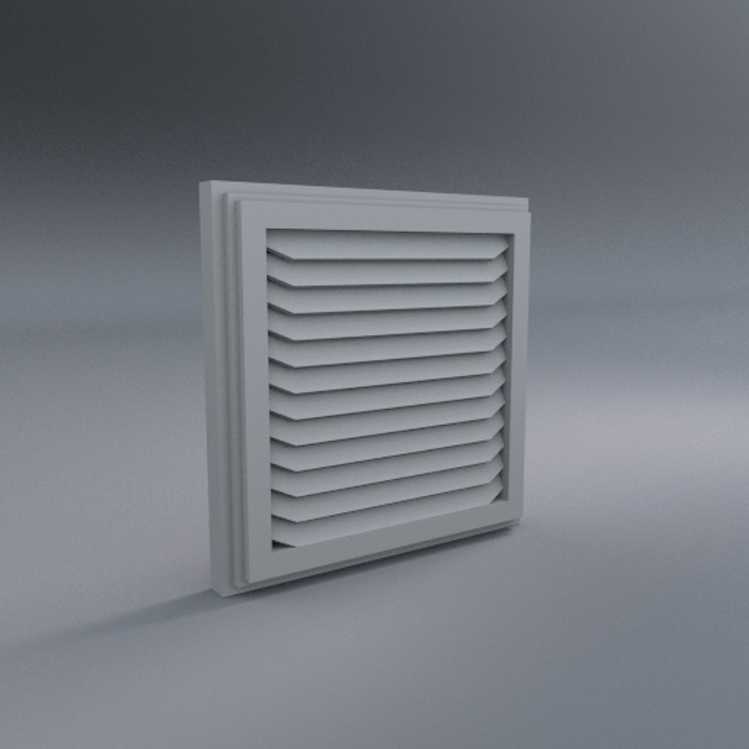 3d Square Vent