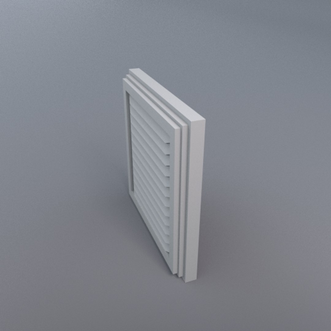 3d Square Vent