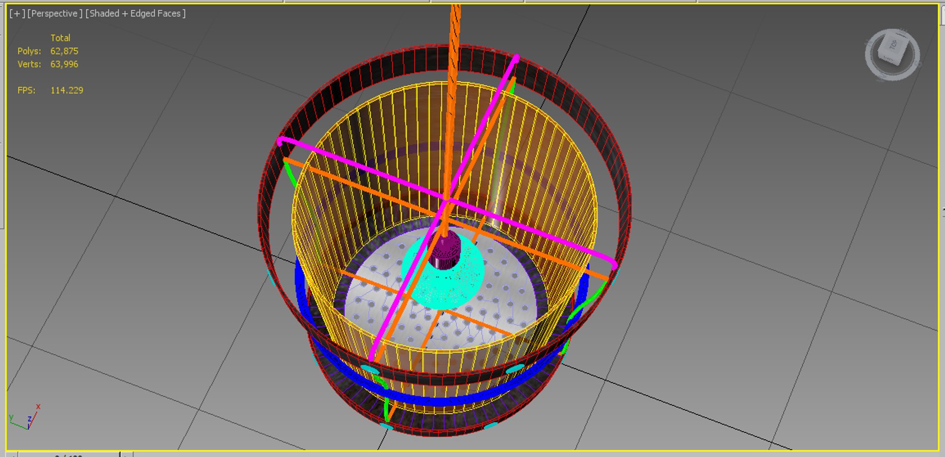 3d suriel lamp model