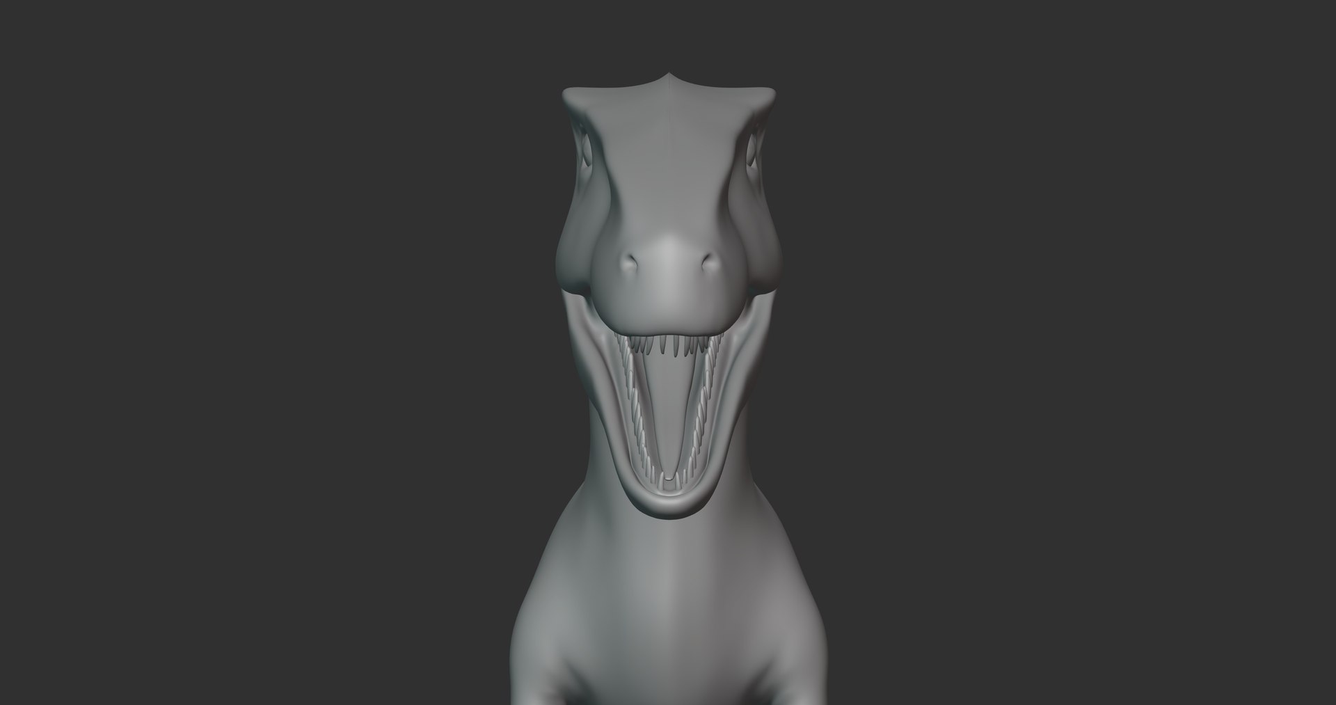 3D model Atrociraptor Basemesh Low Poly - TurboSquid 1992874