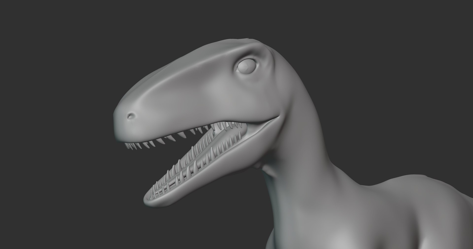 3D model Atrociraptor Basemesh Low Poly - TurboSquid 1992874