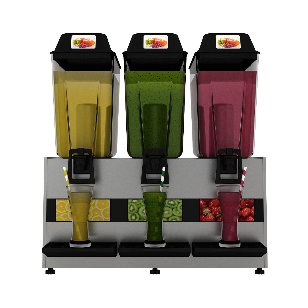 3D realistic juice dispenser - TurboSquid 1578214