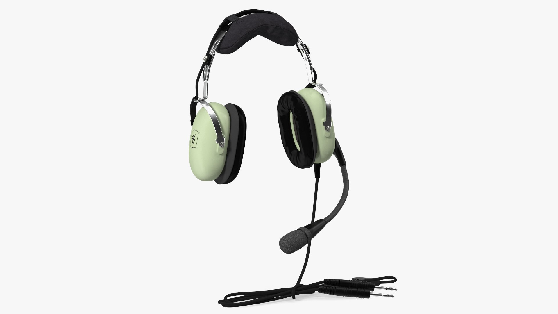 3D David Clark Aviation Headset Hanging model - TurboSquid 1981283