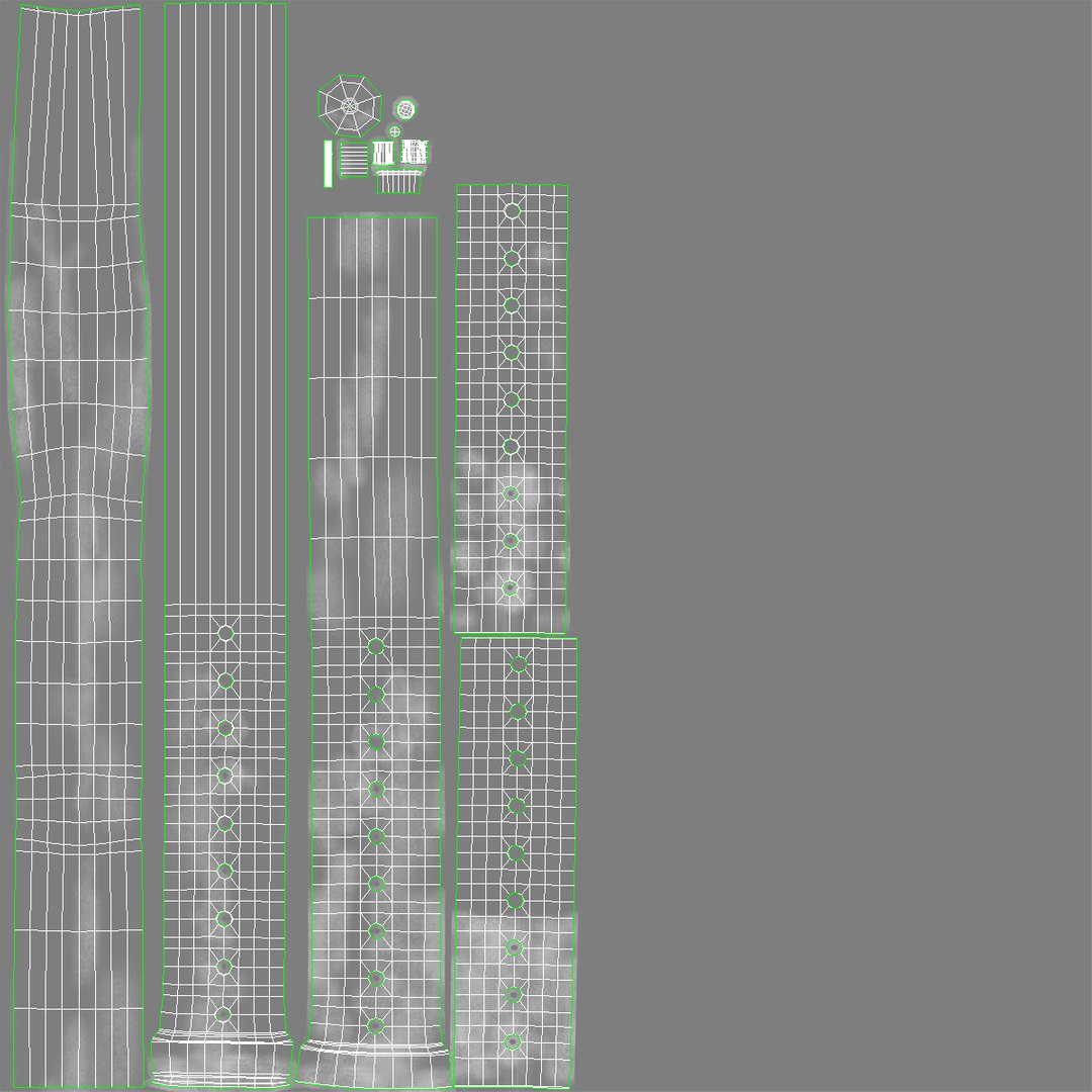 3d Offset Cane