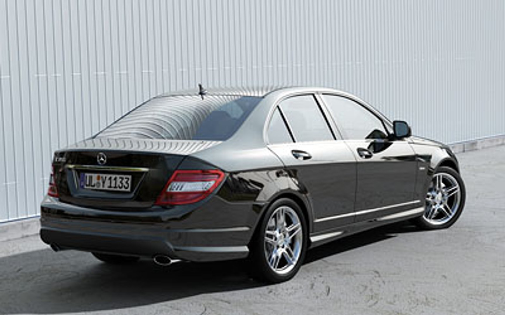 Mercedes C-class C Class 3d Model