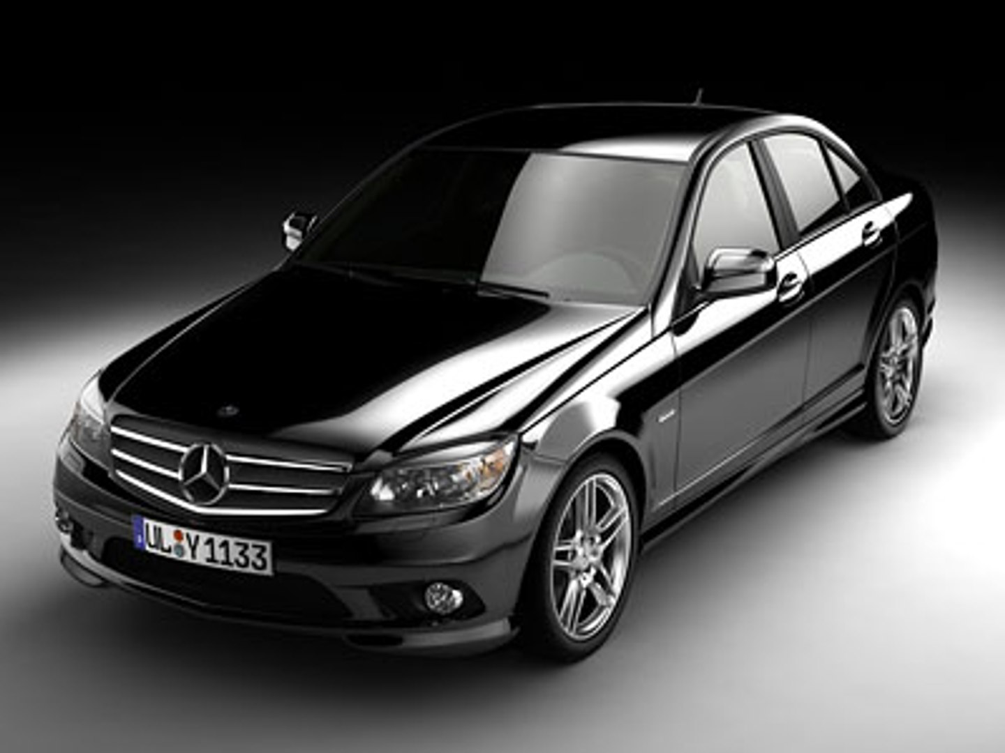 Mercedes C-class C Class 3d Model
