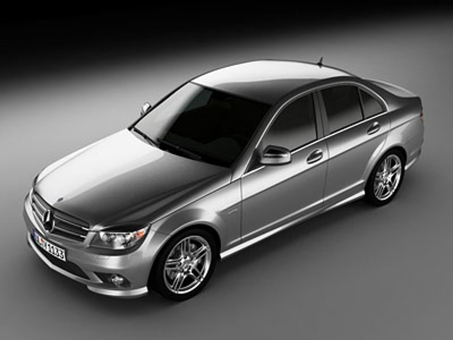 Mercedes C-class C Class 3d Model