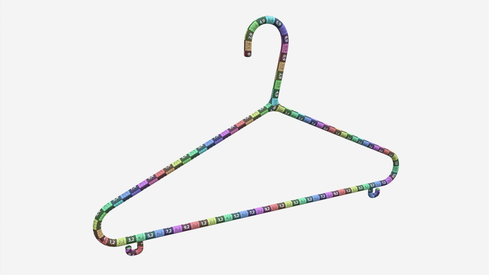 3D Hanger For Clothes Plastic 02 Model - TurboSquid 1967560