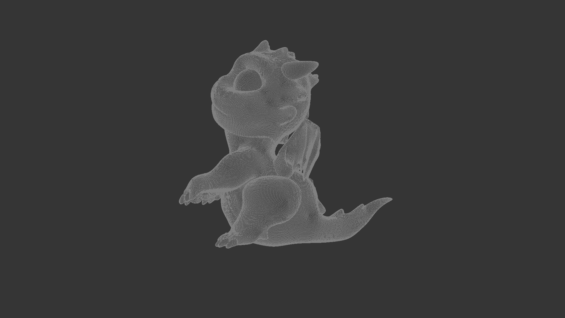 3D Baby Dragon Model - TurboSquid 2032021
