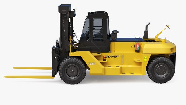 Forklift Heavy Generic V2 model - TurboSquid 2040525