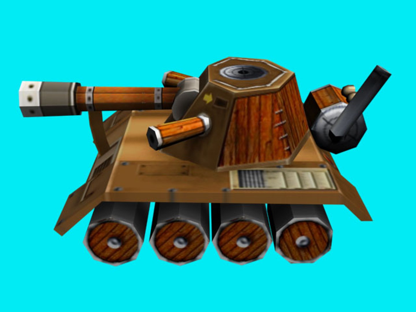 3d tank steamtank model
