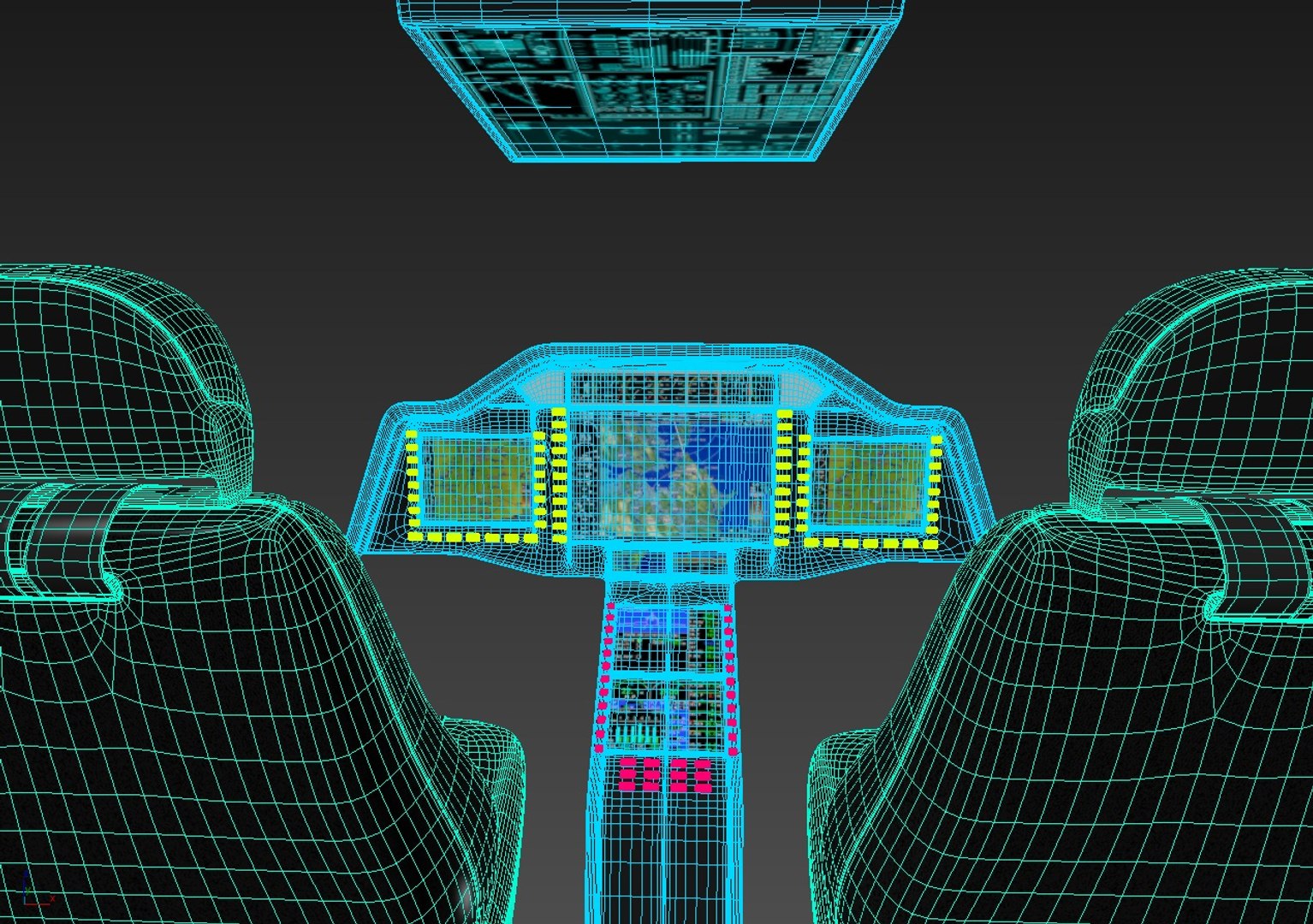 3D Aircraft Control Panel Pilot - TurboSquid 1643446