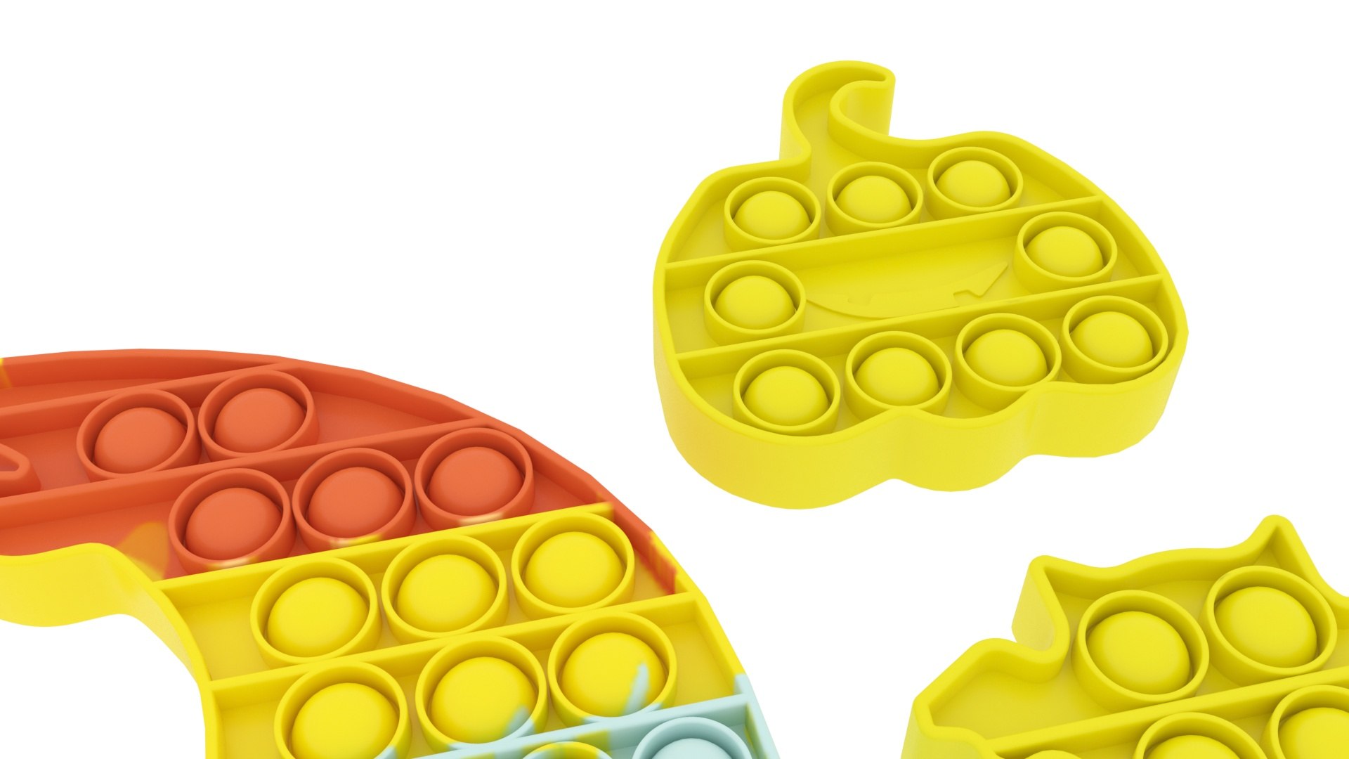 3D Halloween Puzzle Pop It Fidget Toy model - TurboSquid 1806646