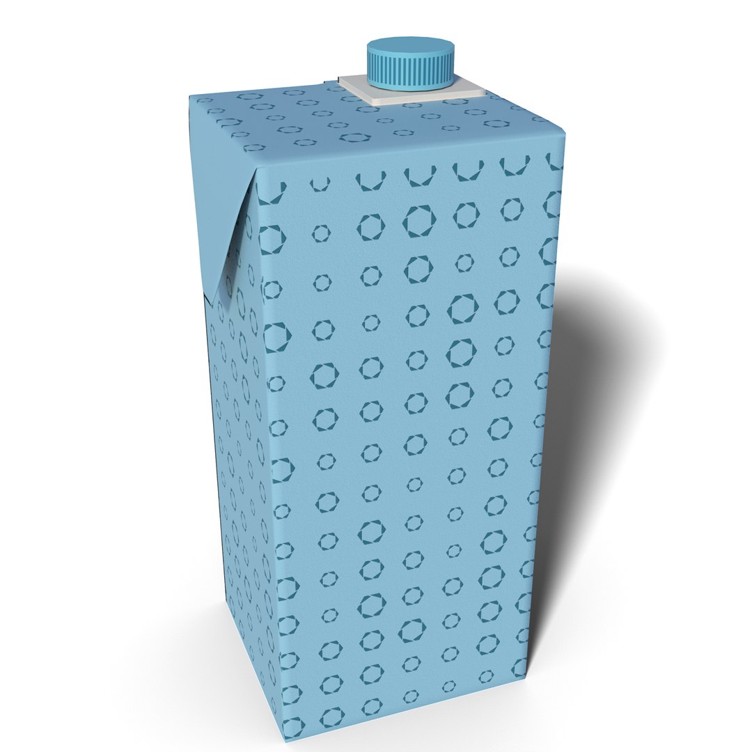 3D Model Mix Fruit Juice Carton - TurboSquid 2090354