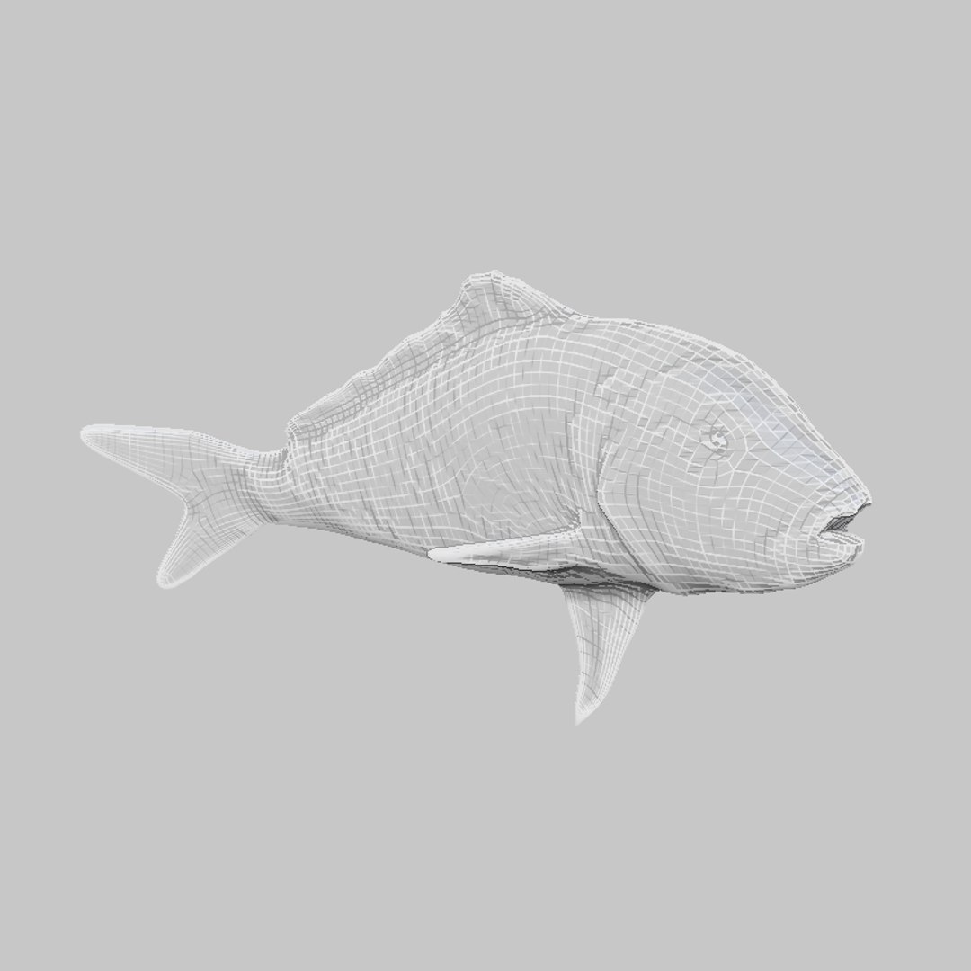Prehistoric Fish 3d Obj