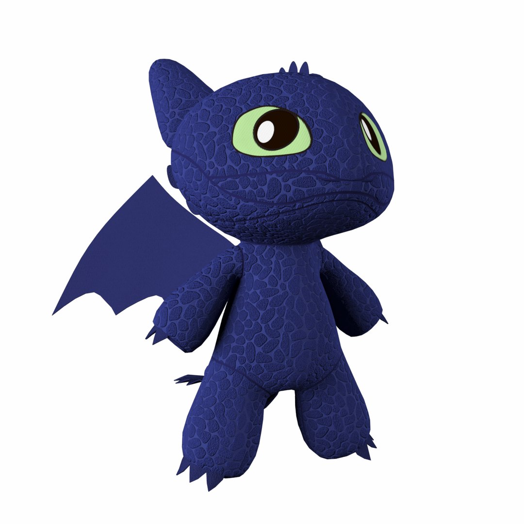 3d Toy Dragon Toothless