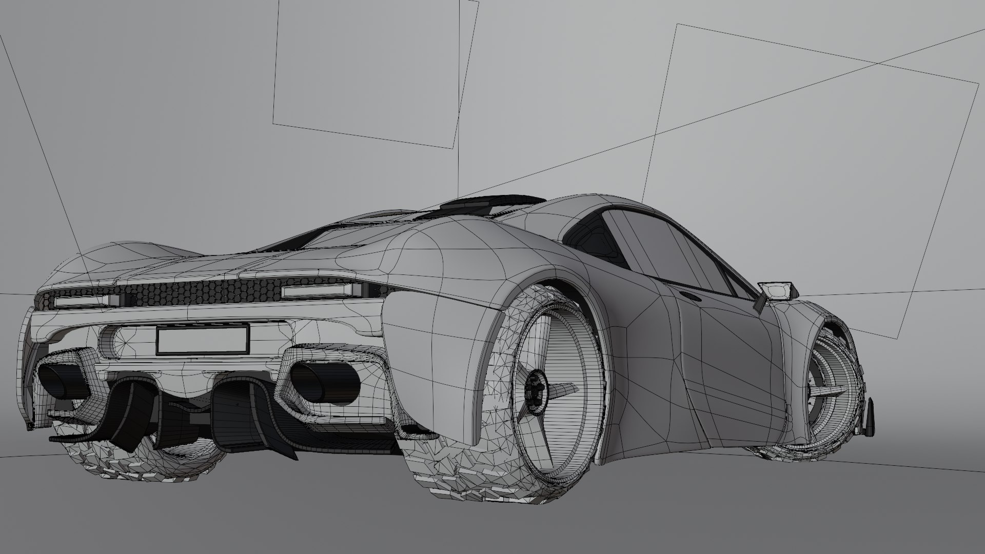 High Detailed High Poly Supercar Model Rigged 3D Model - TurboSquid 1947498