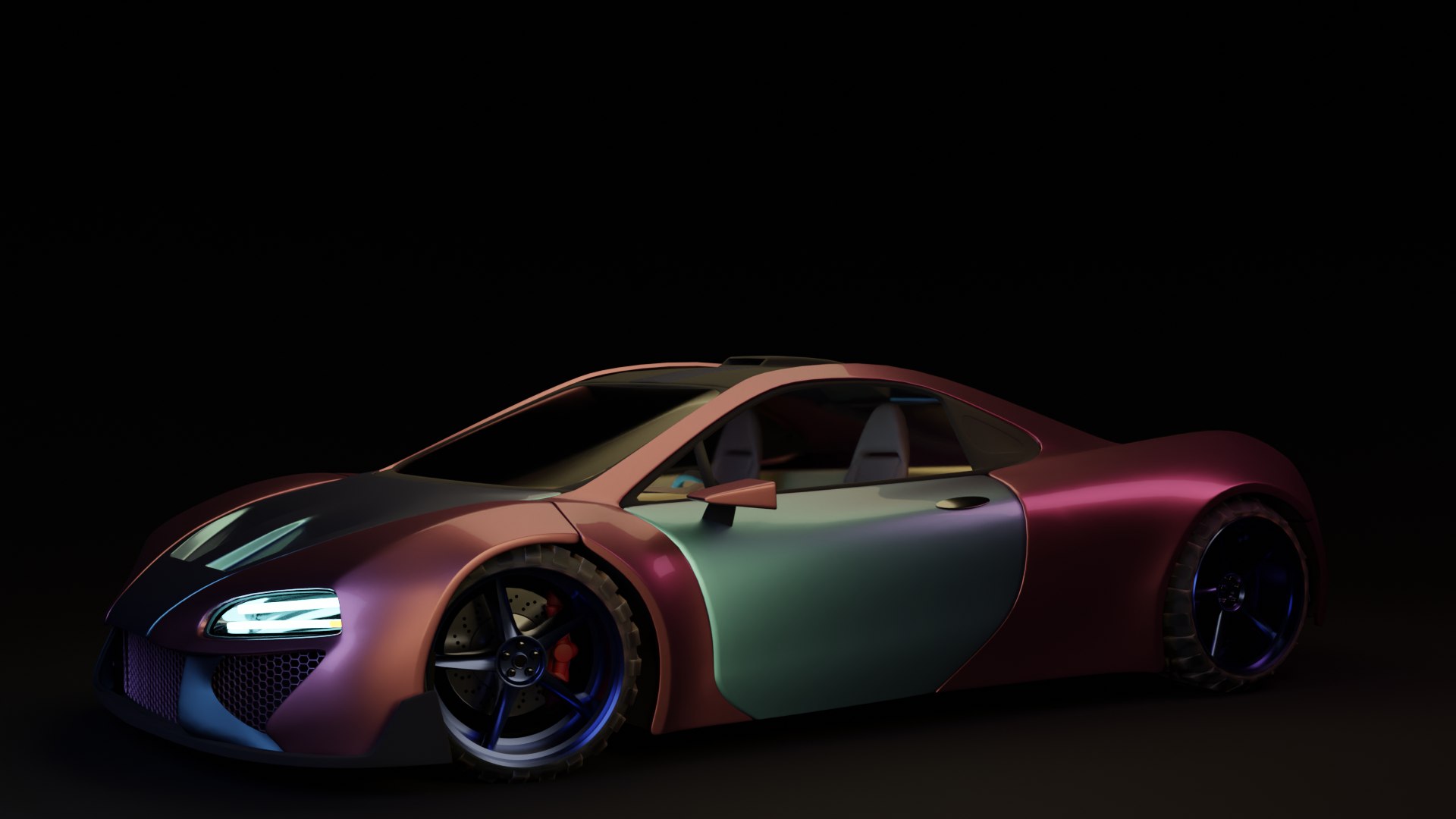 High Detailed High Poly Supercar Model Rigged 3D Model - TurboSquid 1947498