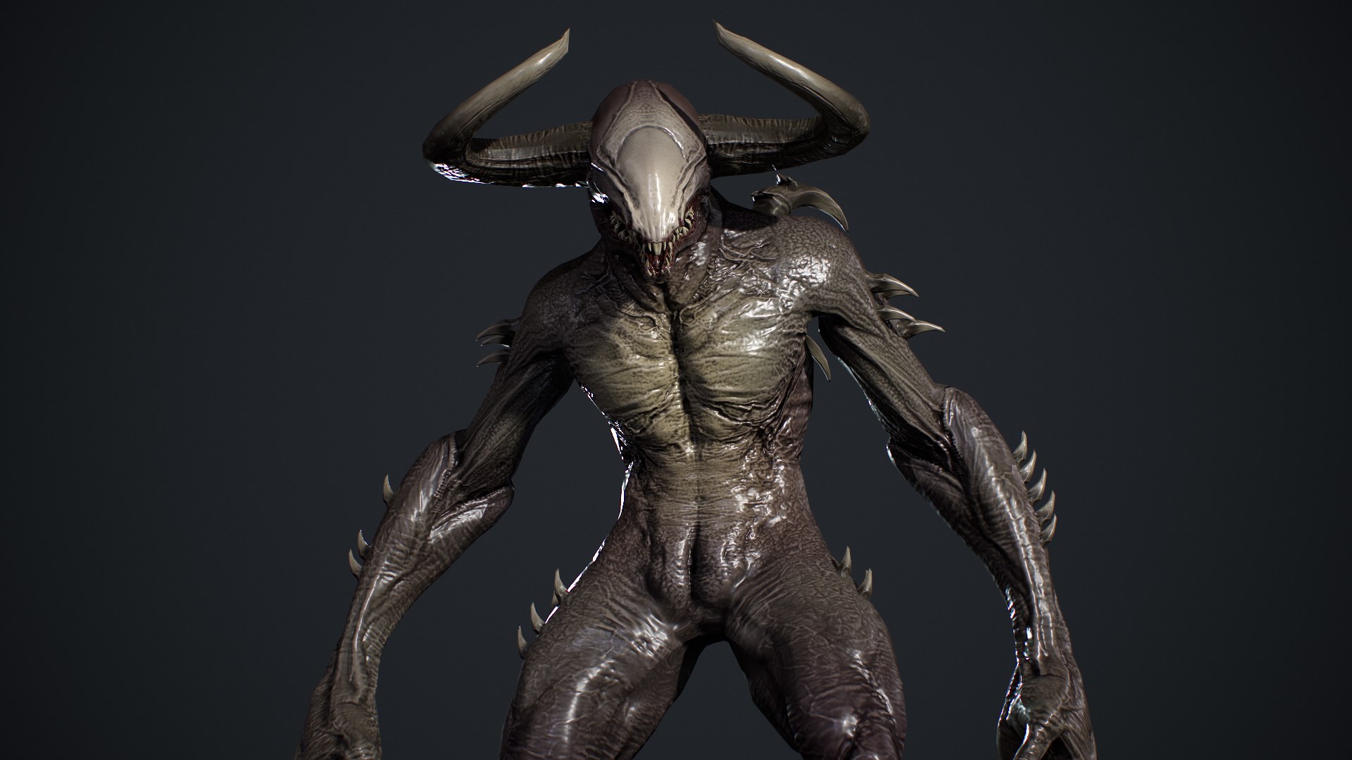 Faceless Demon 2 Model - TurboSquid 2093215