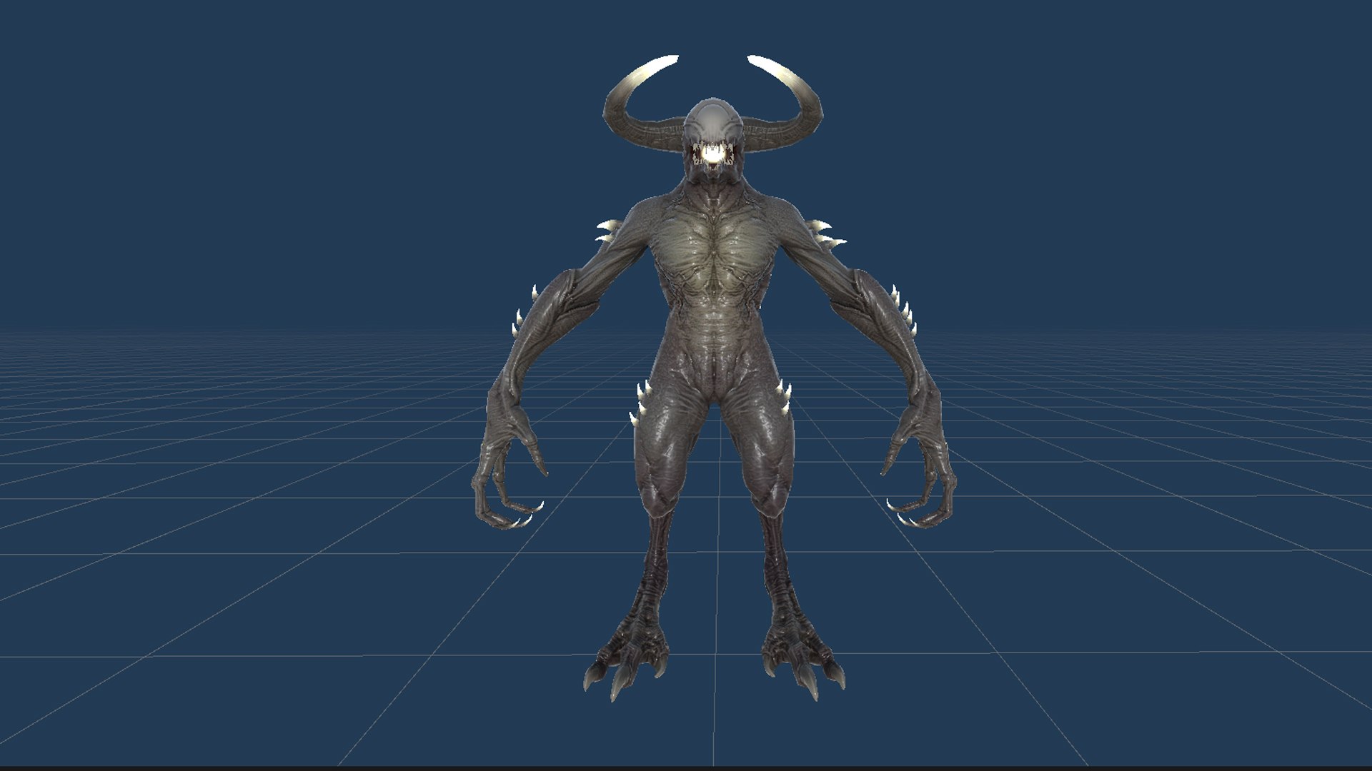 Faceless Demon 2 Model - TurboSquid 2093215