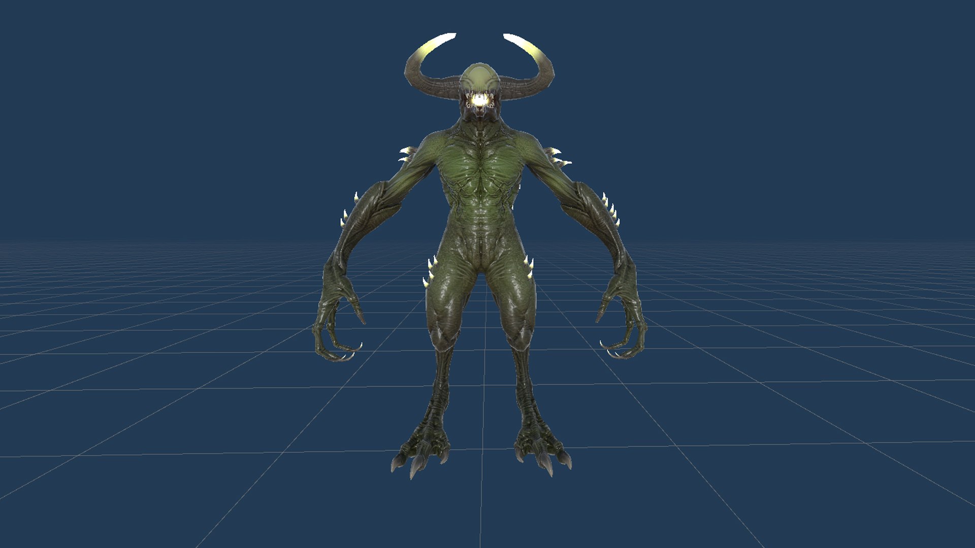Faceless Demon 2 Model - TurboSquid 2093215