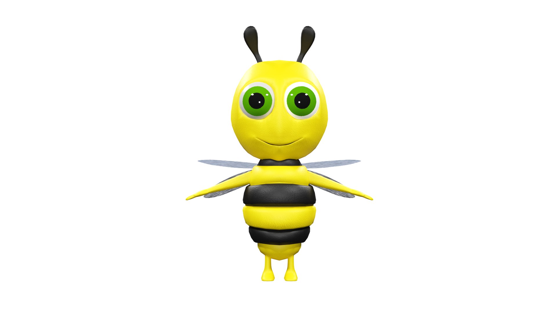 Bee 3D Model - TurboSquid 2049948