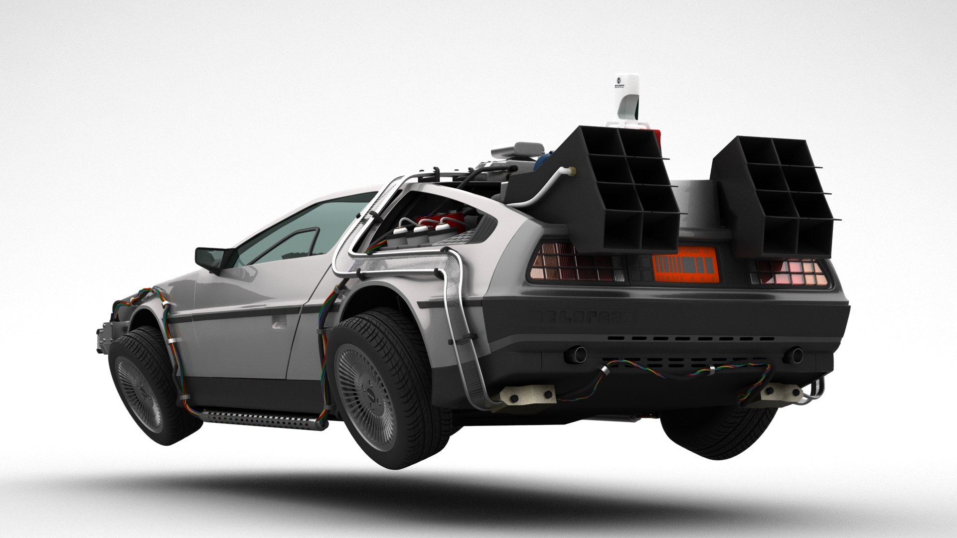 3D Model Delorean Time Machine Episode 2 - TurboSquid 2011669