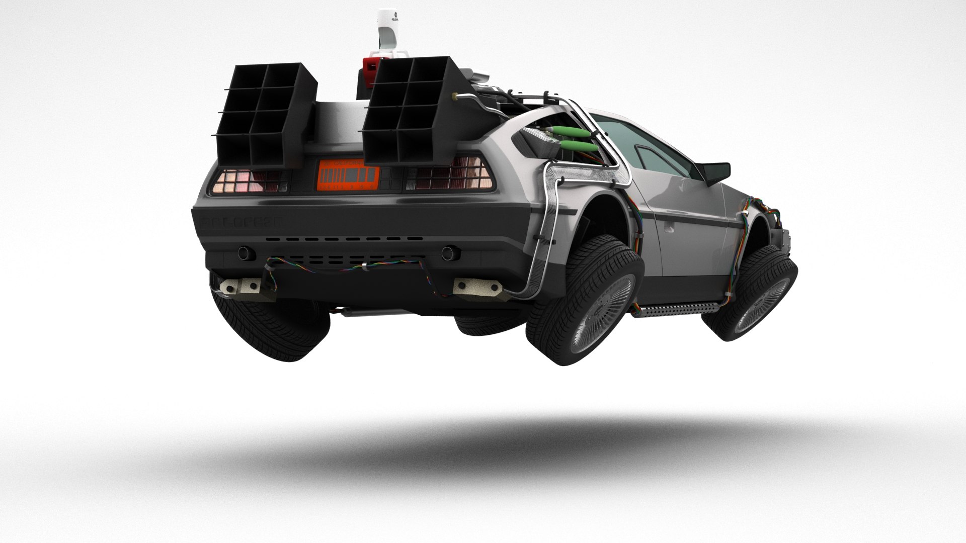 3D Model Delorean Time Machine Episode 2 - TurboSquid 2011669
