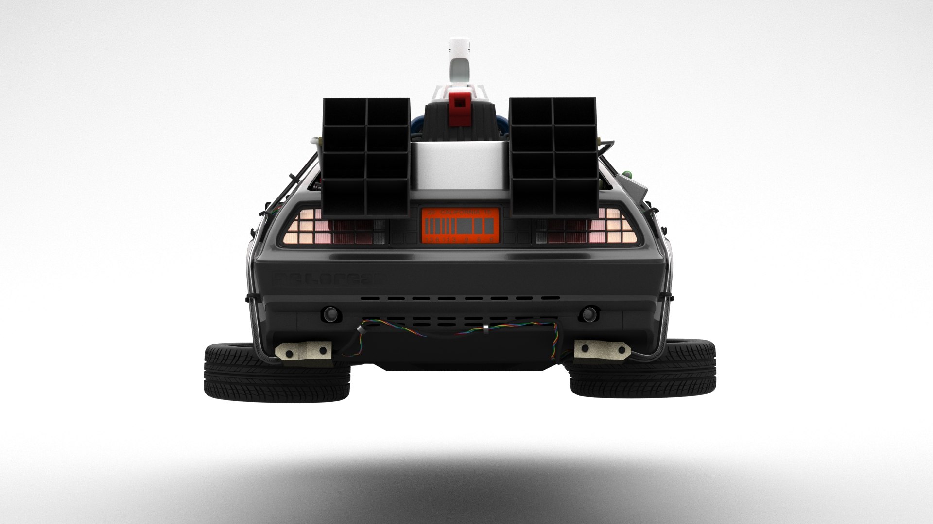 3D Model Delorean Time Machine Episode 2 - TurboSquid 2011669