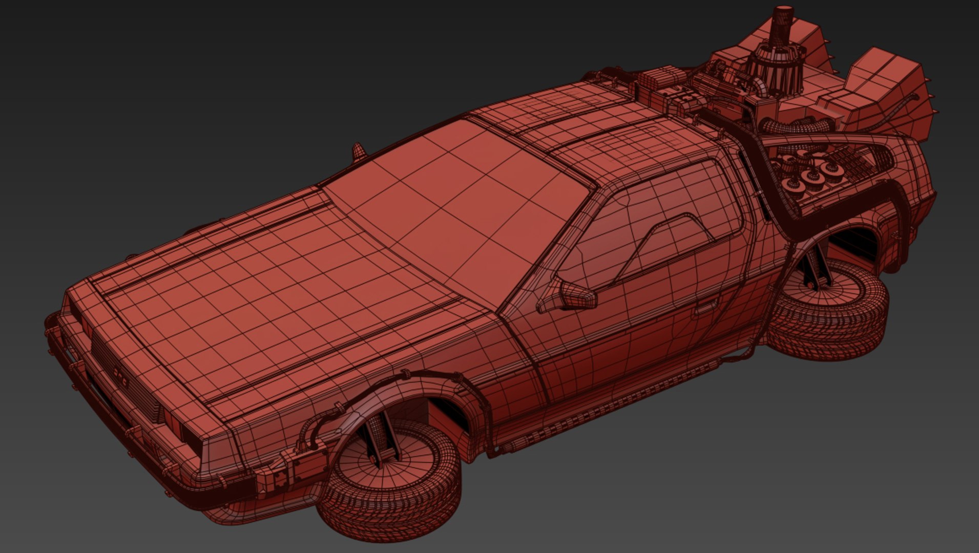 3D Model Delorean Time Machine Episode 2 - TurboSquid 2011669