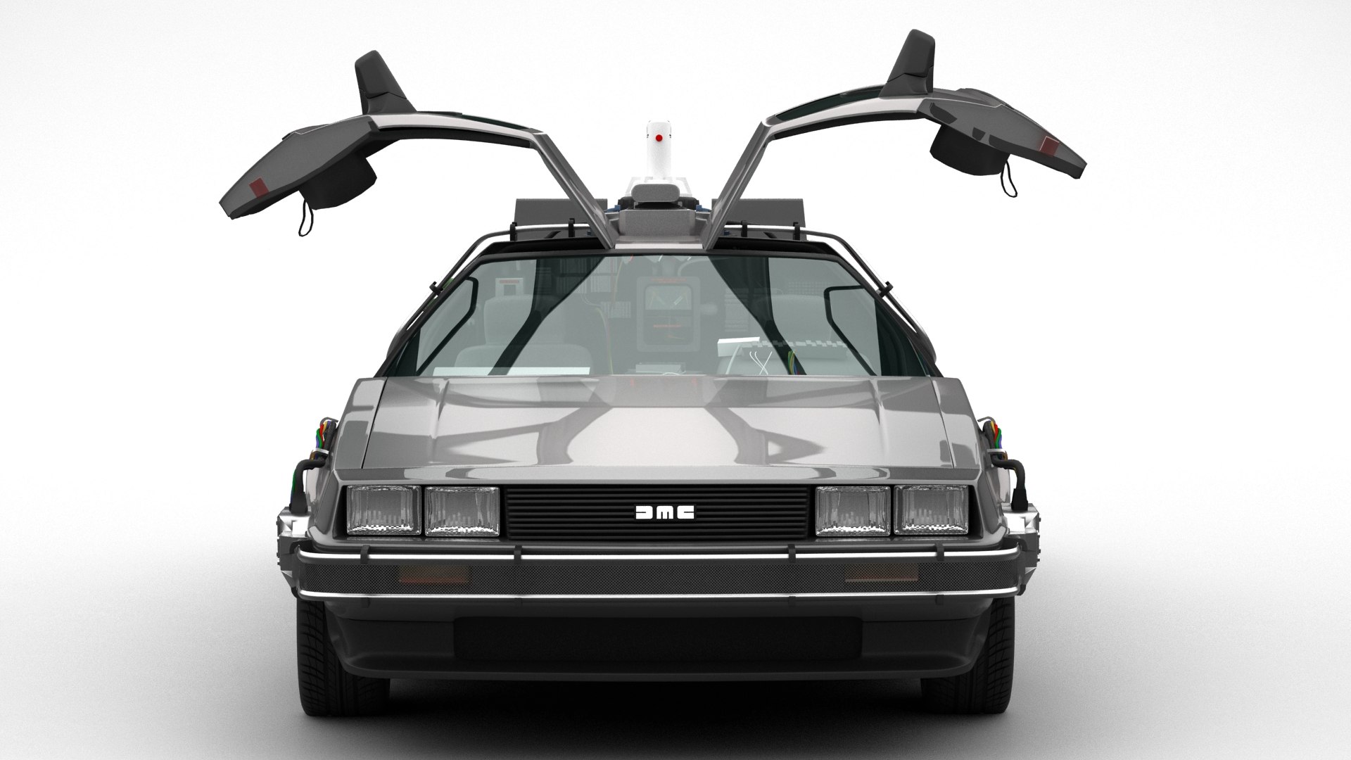 3D Model Delorean Time Machine Episode 2 - TurboSquid 2011669