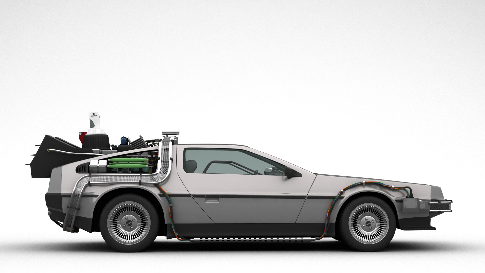 3D Model Delorean Time Machine Episode 2 - TurboSquid 2011669
