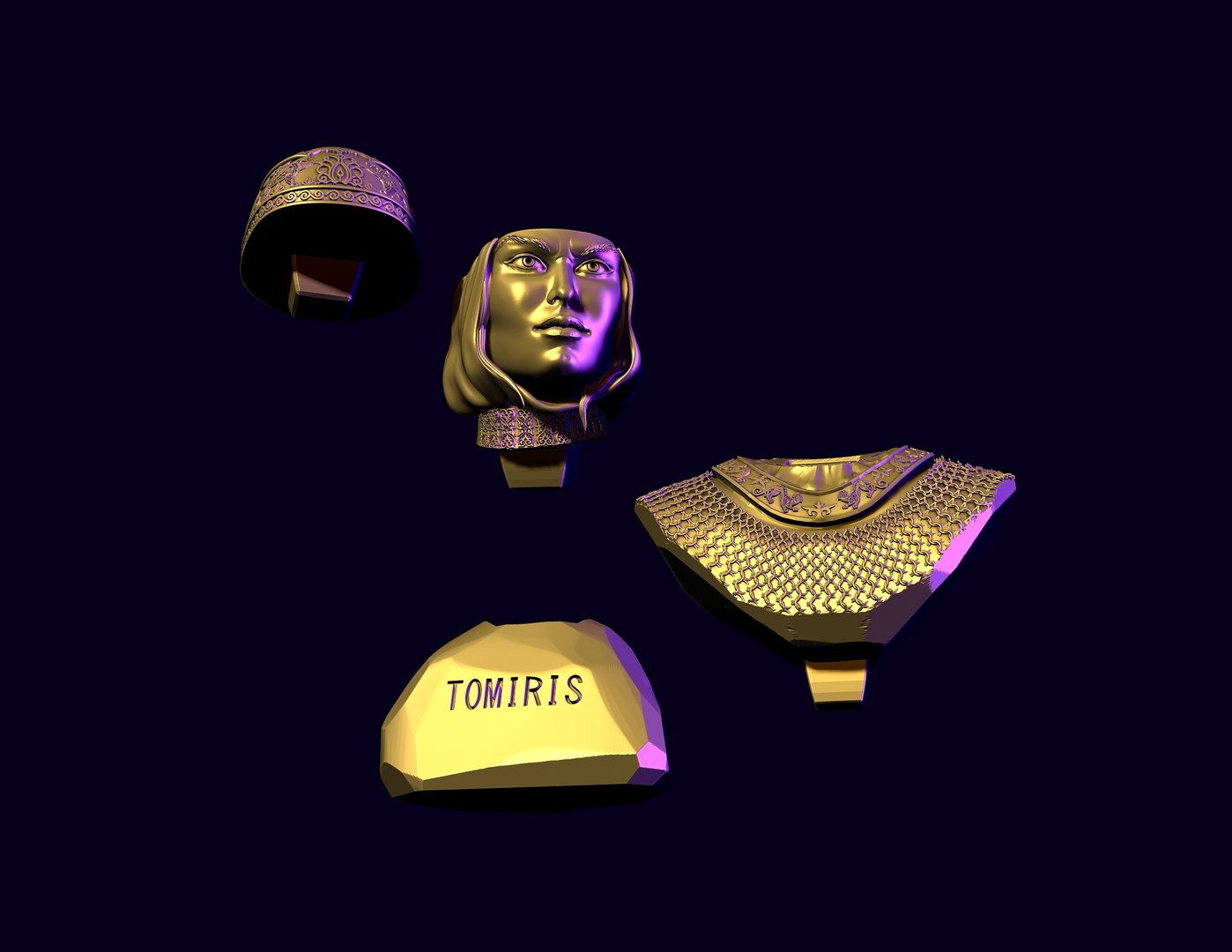 3D Model TOMIRIS - TurboSquid 2002037