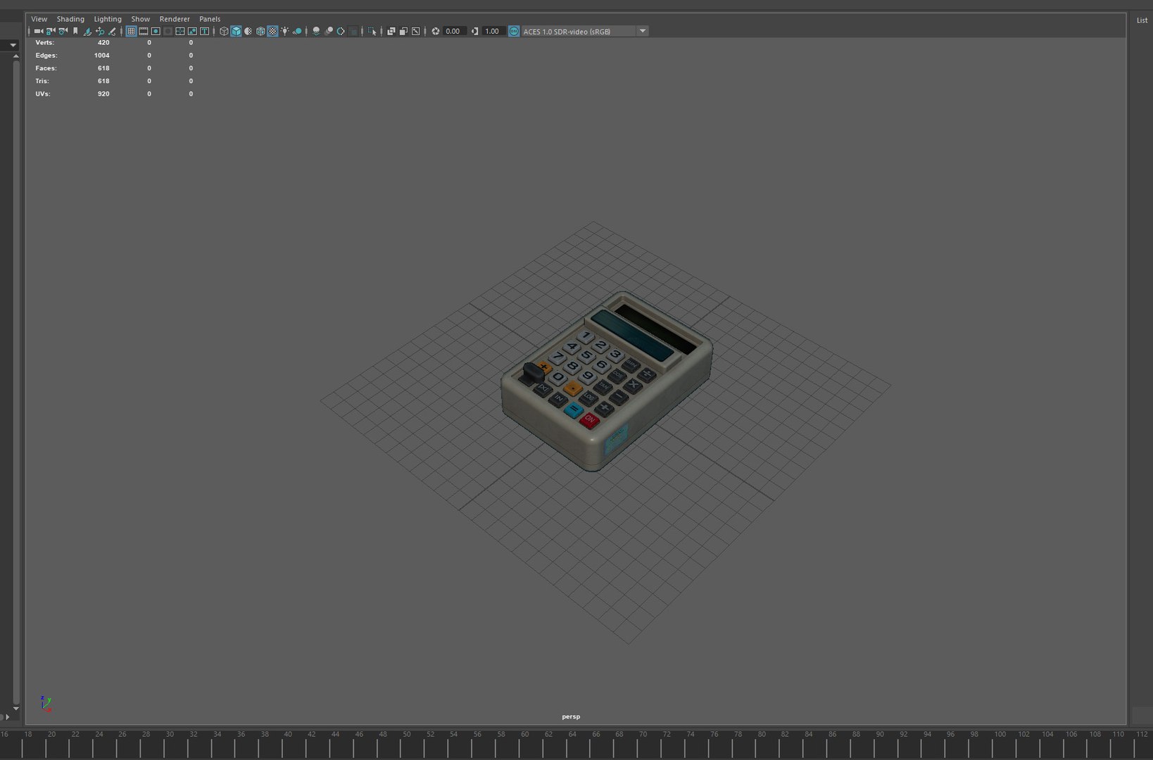 Calculator Vol 1 S2 3D Model - TurboSquid 2171002