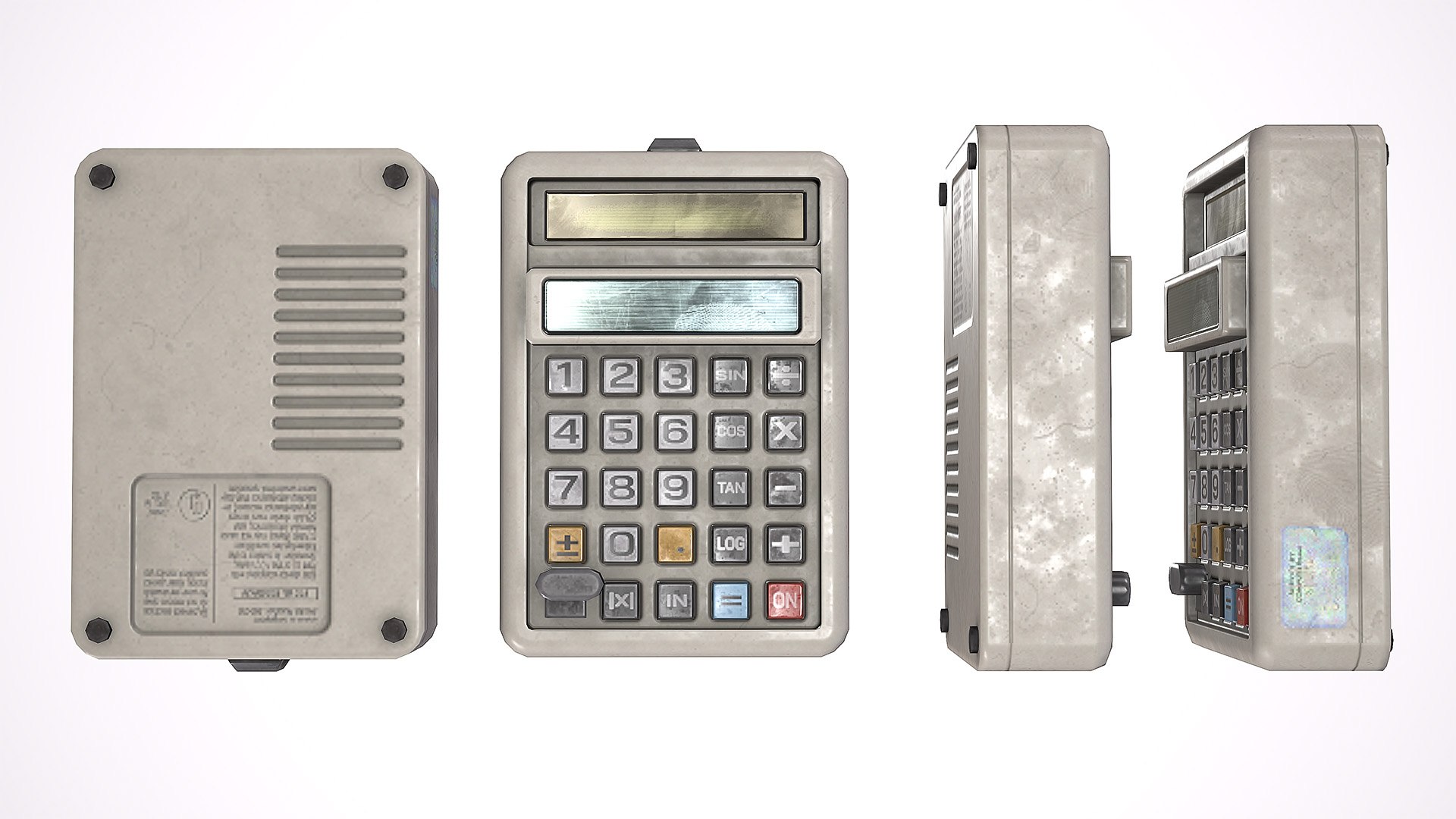 Calculator Vol 1 S2 3D Model - TurboSquid 2171002