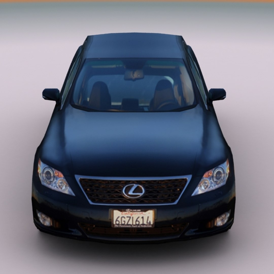 3d Model 2010 Lexus Ls 460