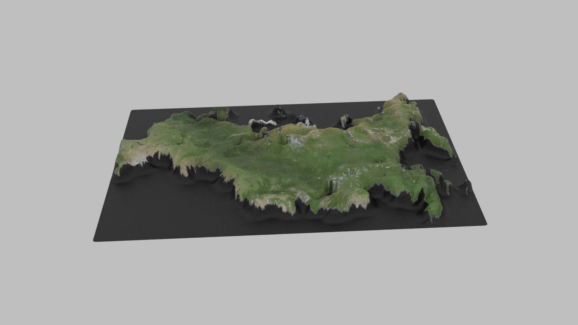 3D Russia Map Country - TurboSquid 2076323