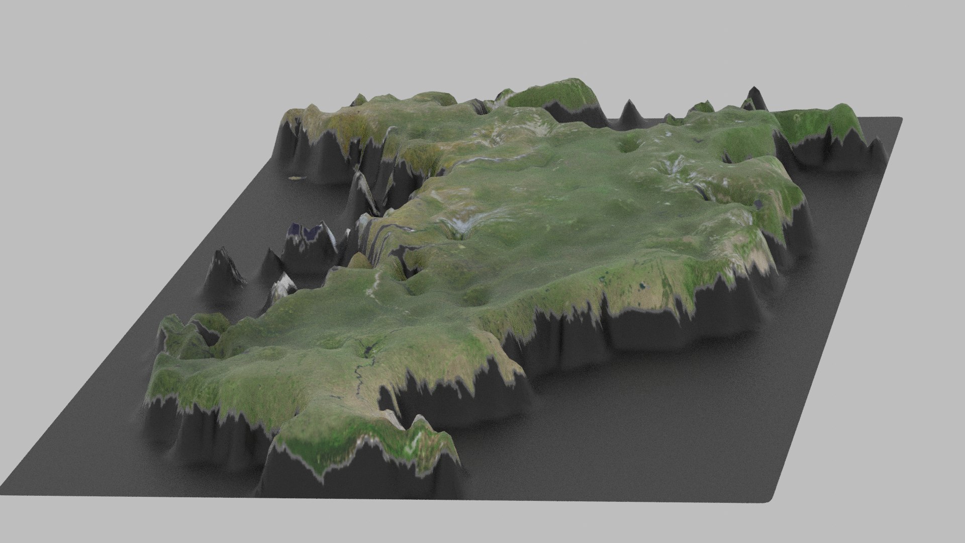 3D Russia Map Country - TurboSquid 2076323