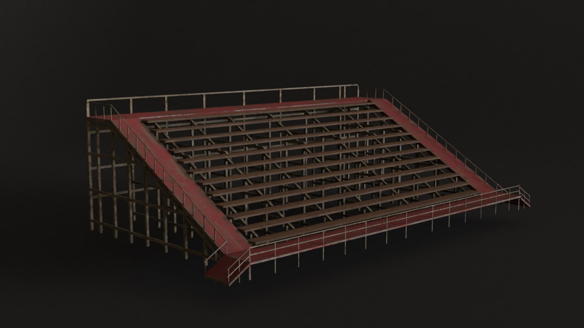 3D Old Race Track Assets Model - TurboSquid 1775131