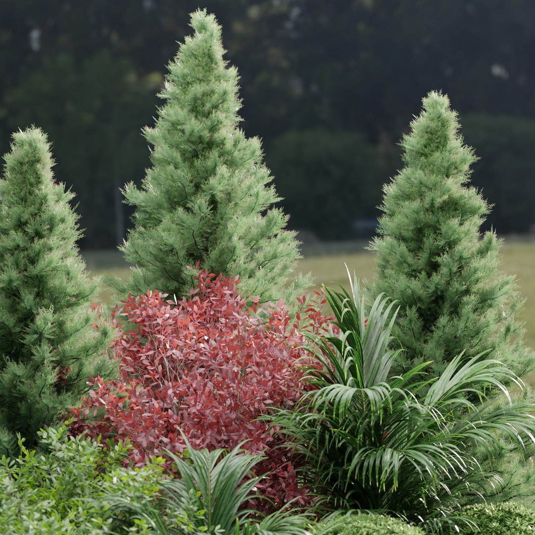 Garden collection vol 196-Blender-3dmodel 3D - TurboSquid 2173385