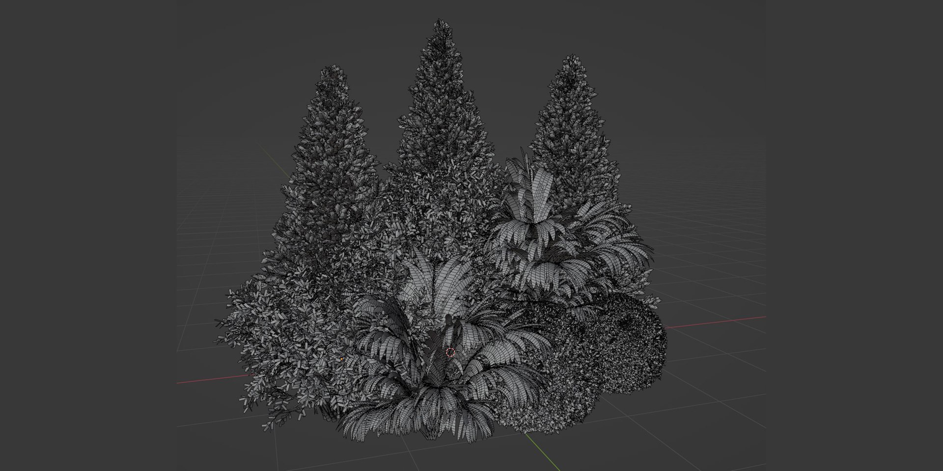 Garden Collection Vol 196-Blender-3dmodel 3D - TurboSquid 2173385