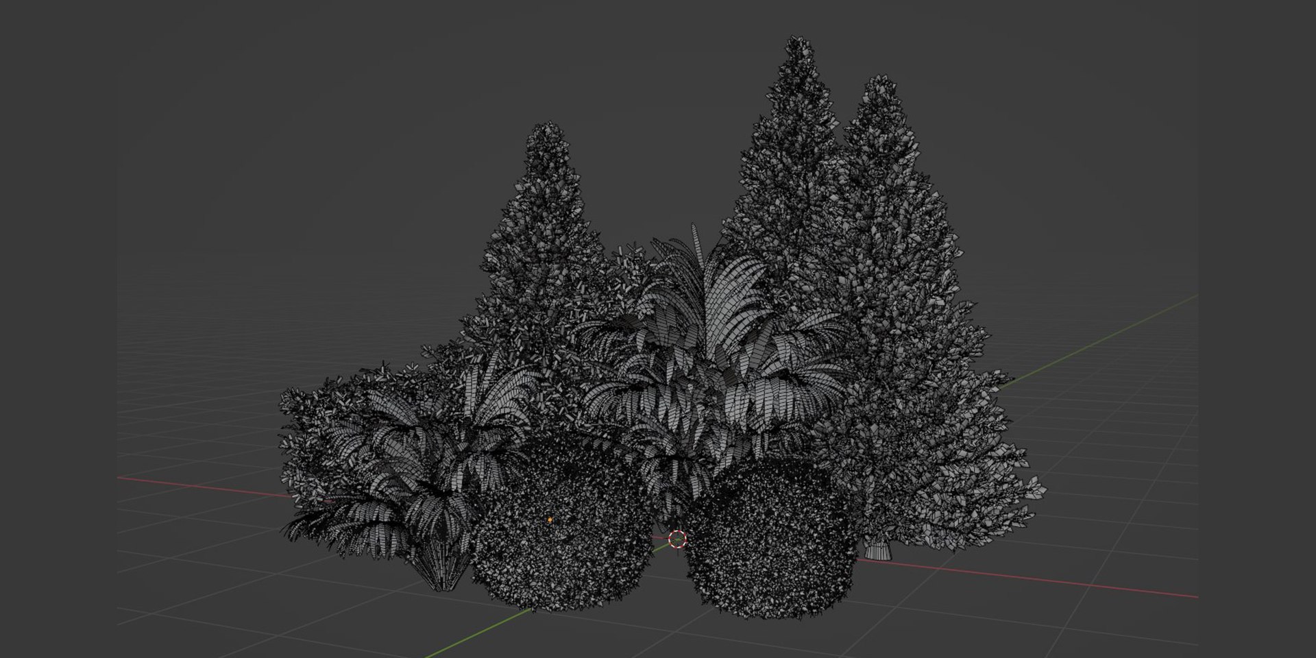 Garden Collection Vol 196-Blender-3dmodel 3D - TurboSquid 2173385