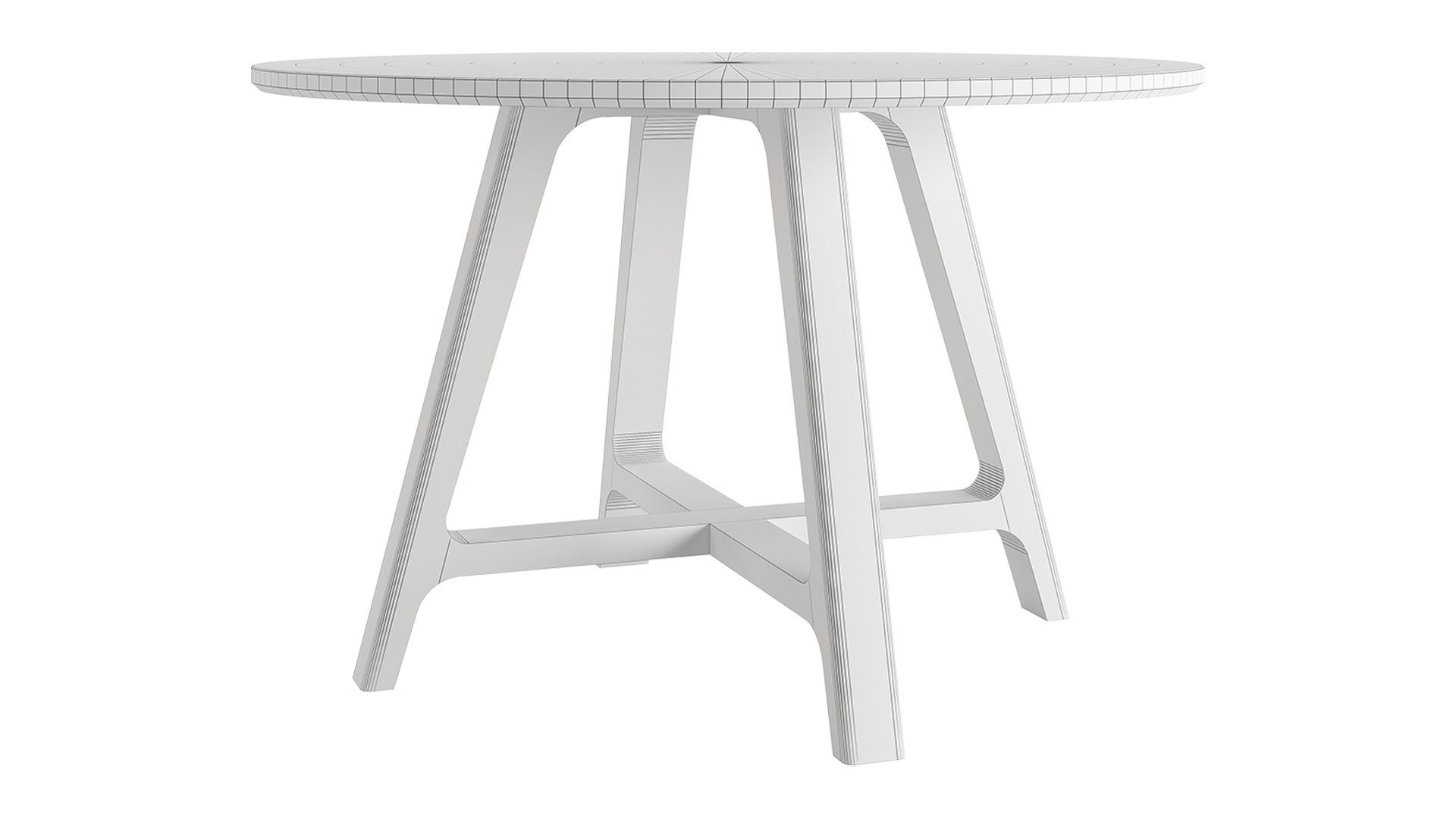 The Surly Table Dining Table 3d Model Turbosquid 1806894