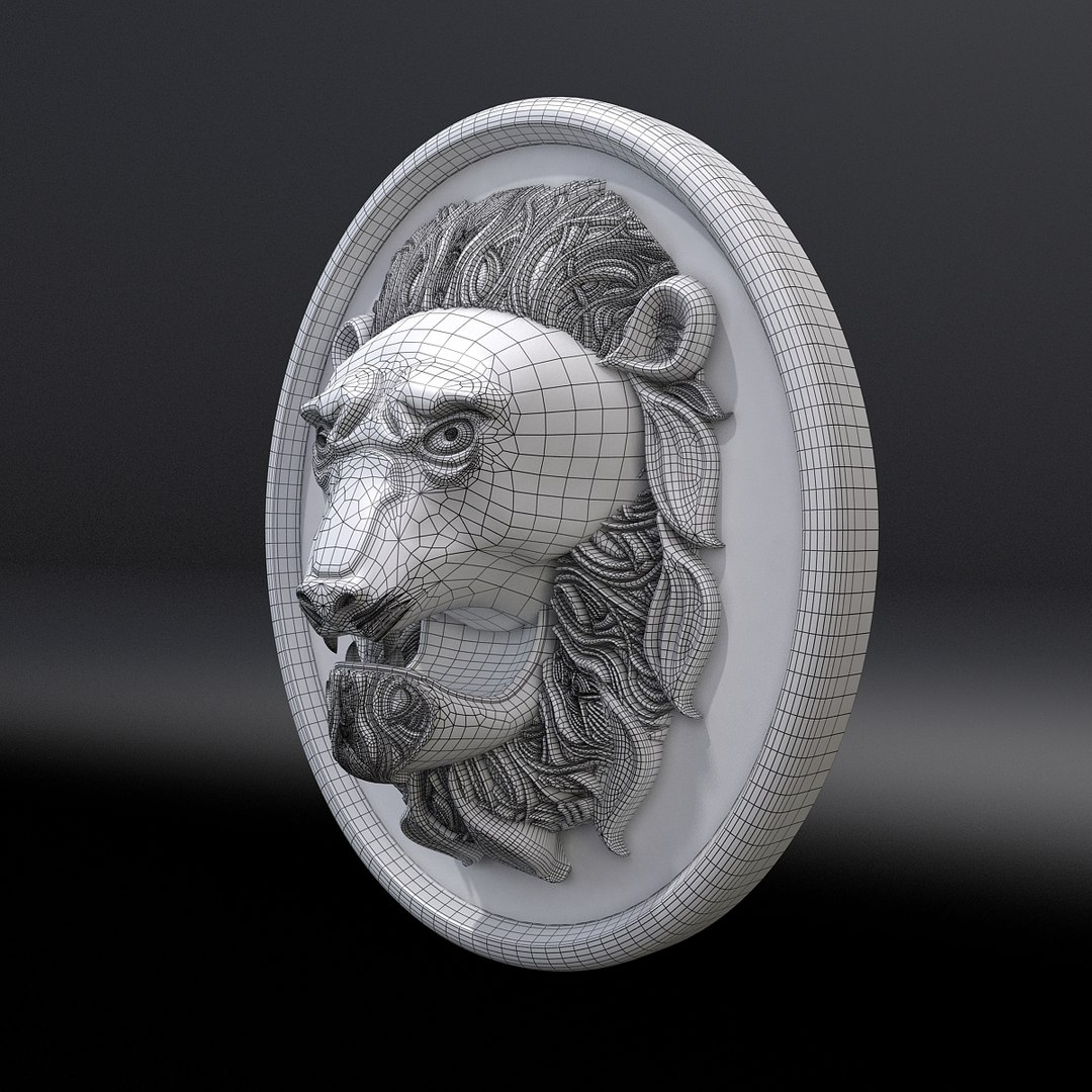 Mascaron Lion Max